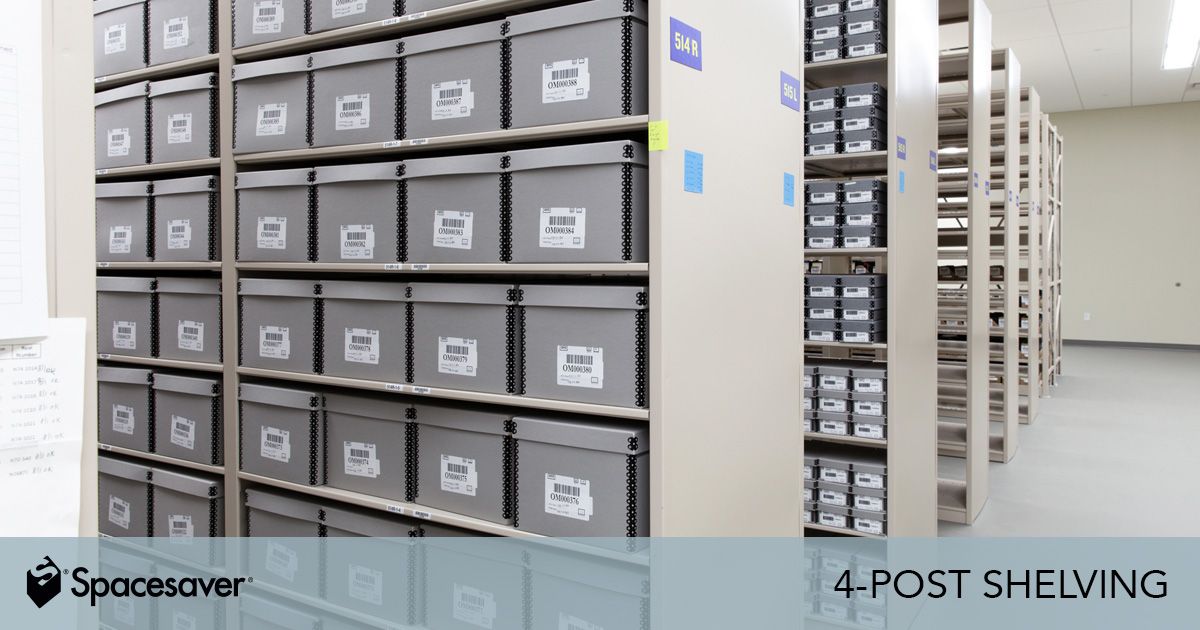 Case-Type & 4-Post Shelving | Welded Upright Shelving