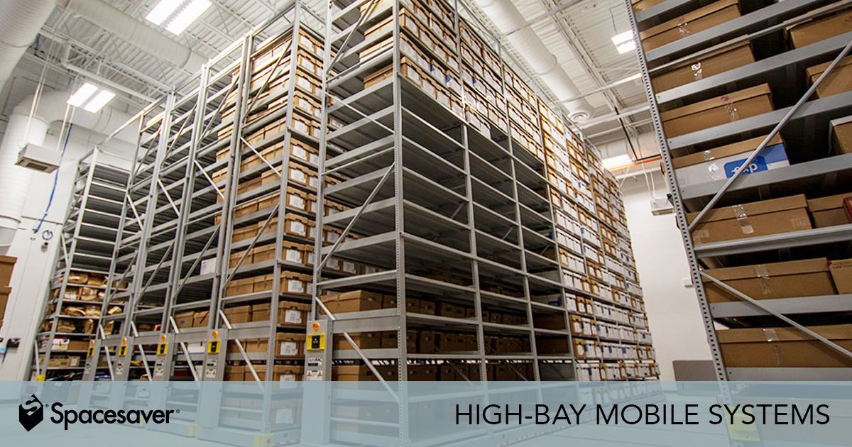 High-Bay Mobile Systems | Mobile Storage for Off-Site Use