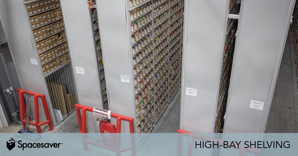 High-Bay Shelving | Static Storage for Warehouse Needs
