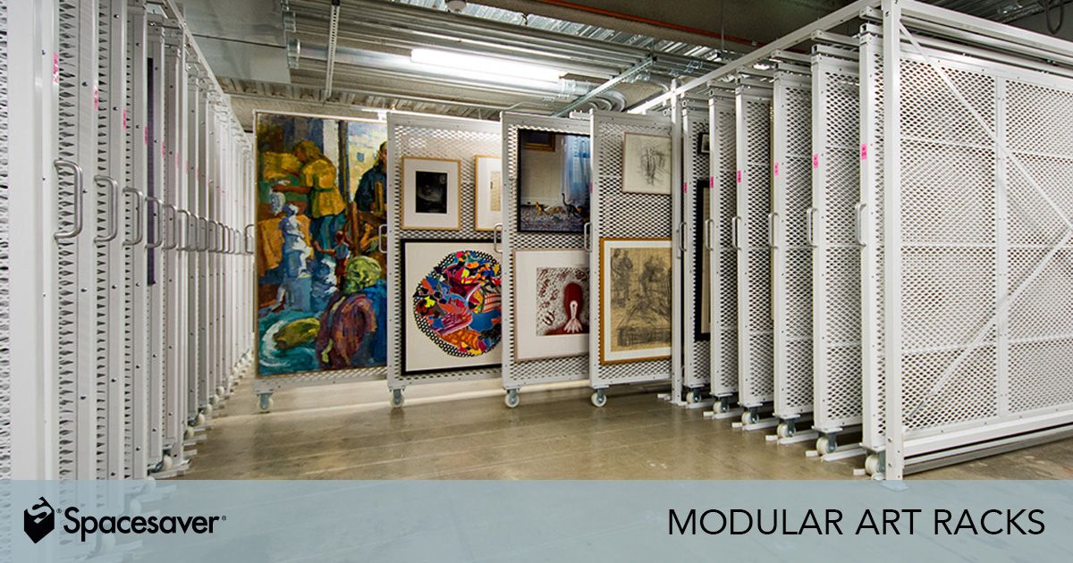 Modular Art Racks for Museums' Hanging Collections