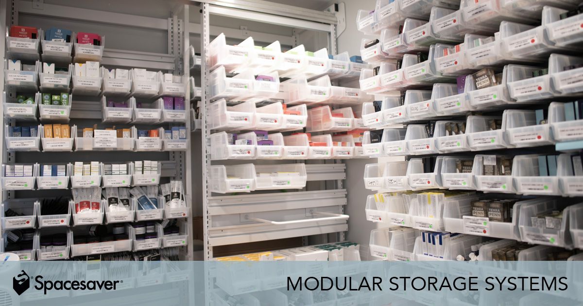 Modular Systems | Spacesaver Bin Shelving