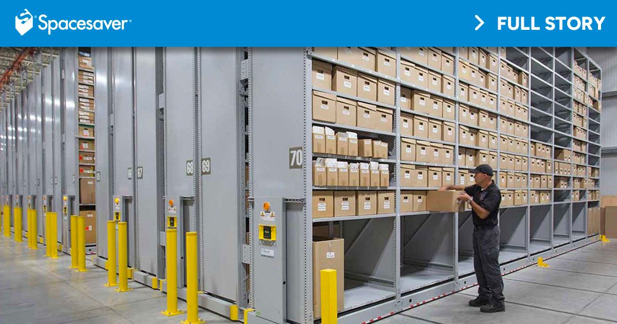 Evidence Storage Warehouse Design | Spacesaver Case Study