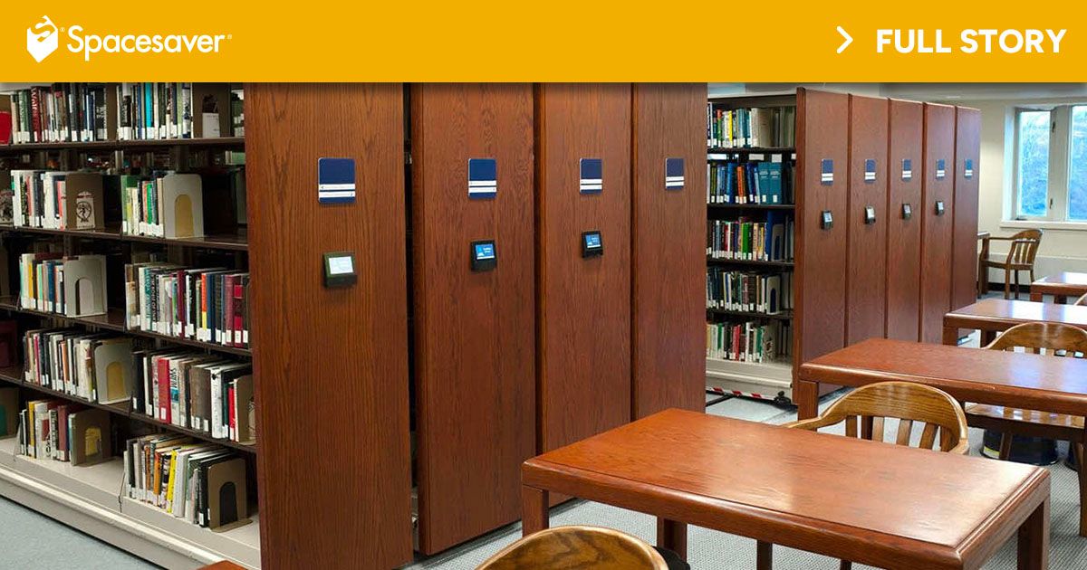 Compact Shelving Makes Room for Library Makerspace