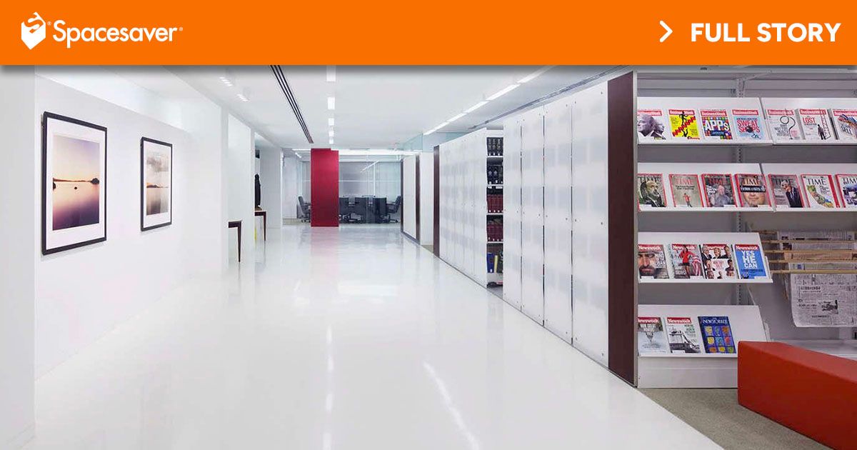 Minimalist Design for Law Firm Storage | Spacesaver