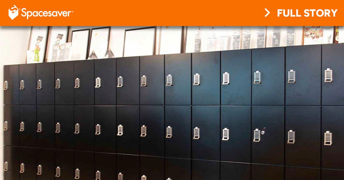 Modular Office Lockers for a Growing Firm| Lockers by Spacesaver