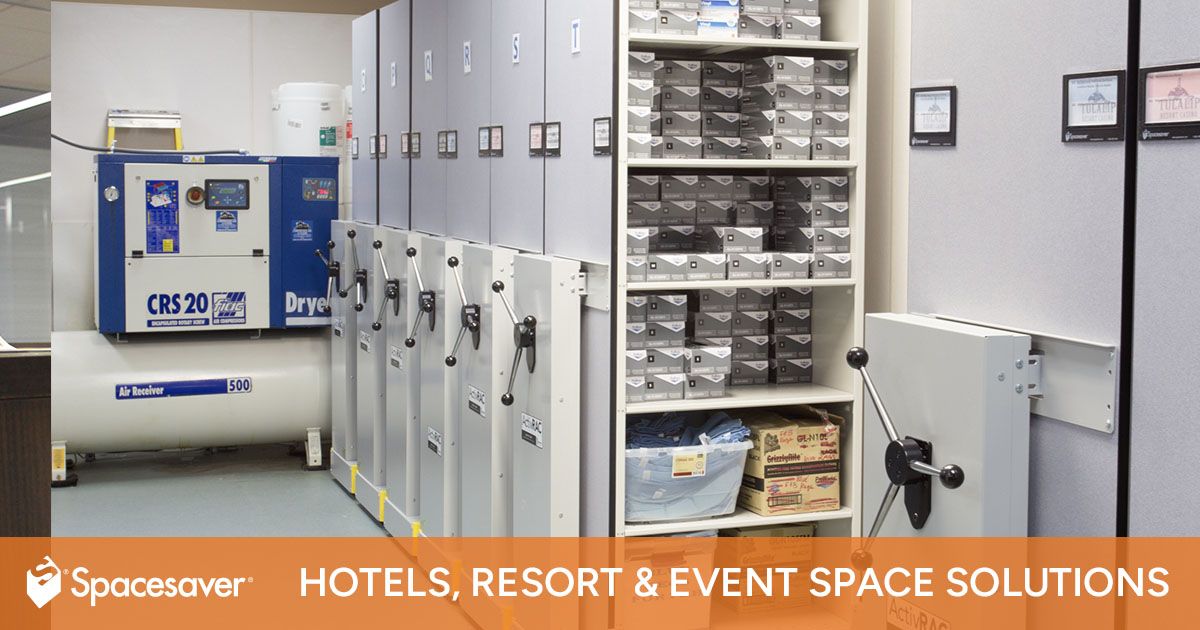 Hotels, Resort & Event Space Back-of-House Storage Solutions