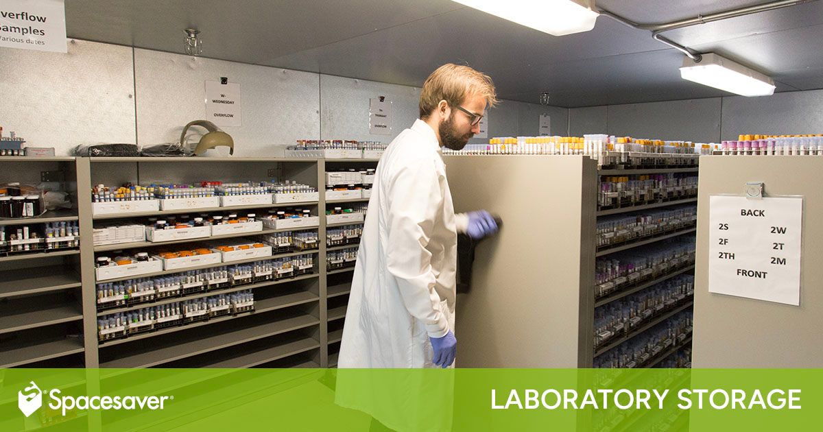 Laboratory Storage | Spacesaver Solutions