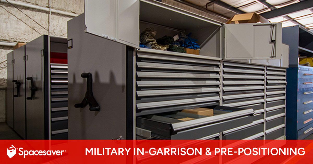 In-Garrison & Pre-Positioning | Spacesaver Military Solutions