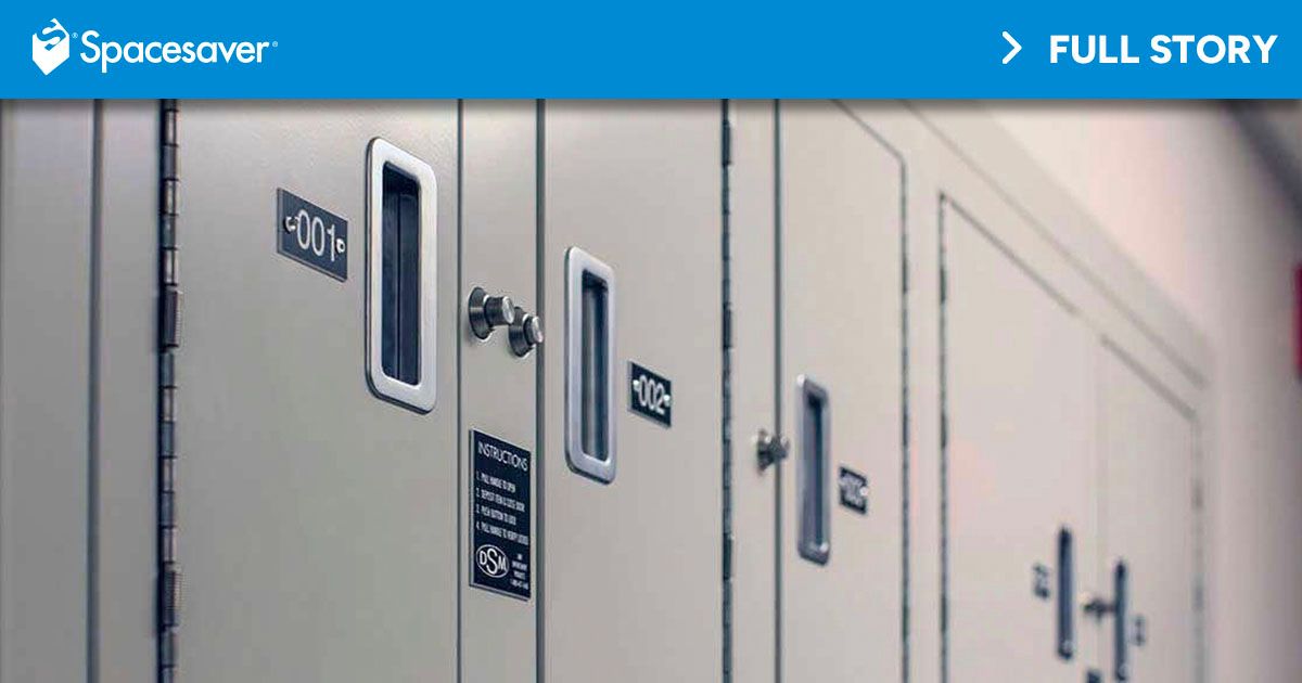 Configurable Police Gear Lockers at Salisbury PD