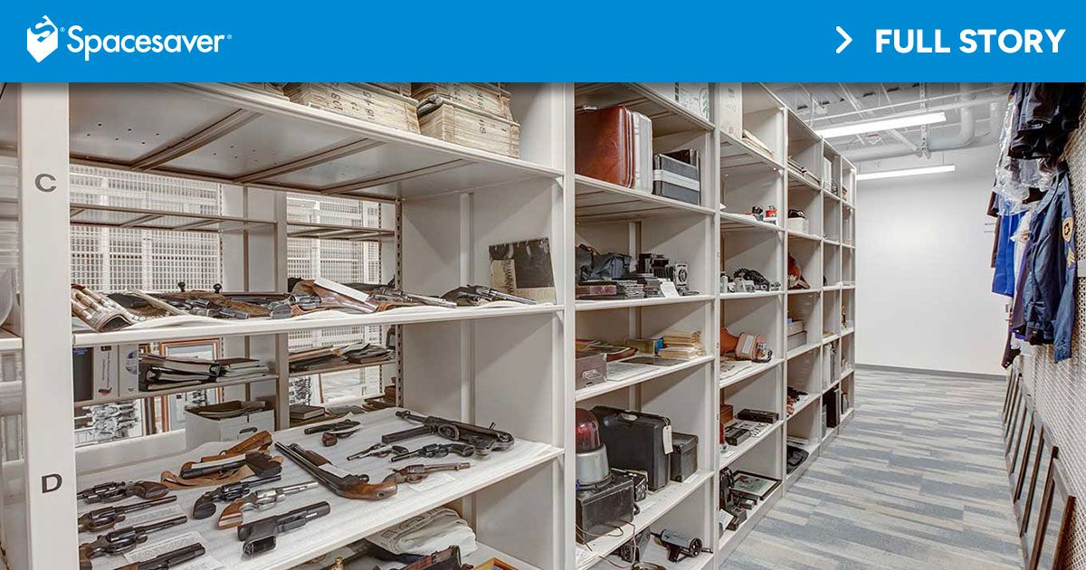 Compact Museum Shelving betters Historical Preservation