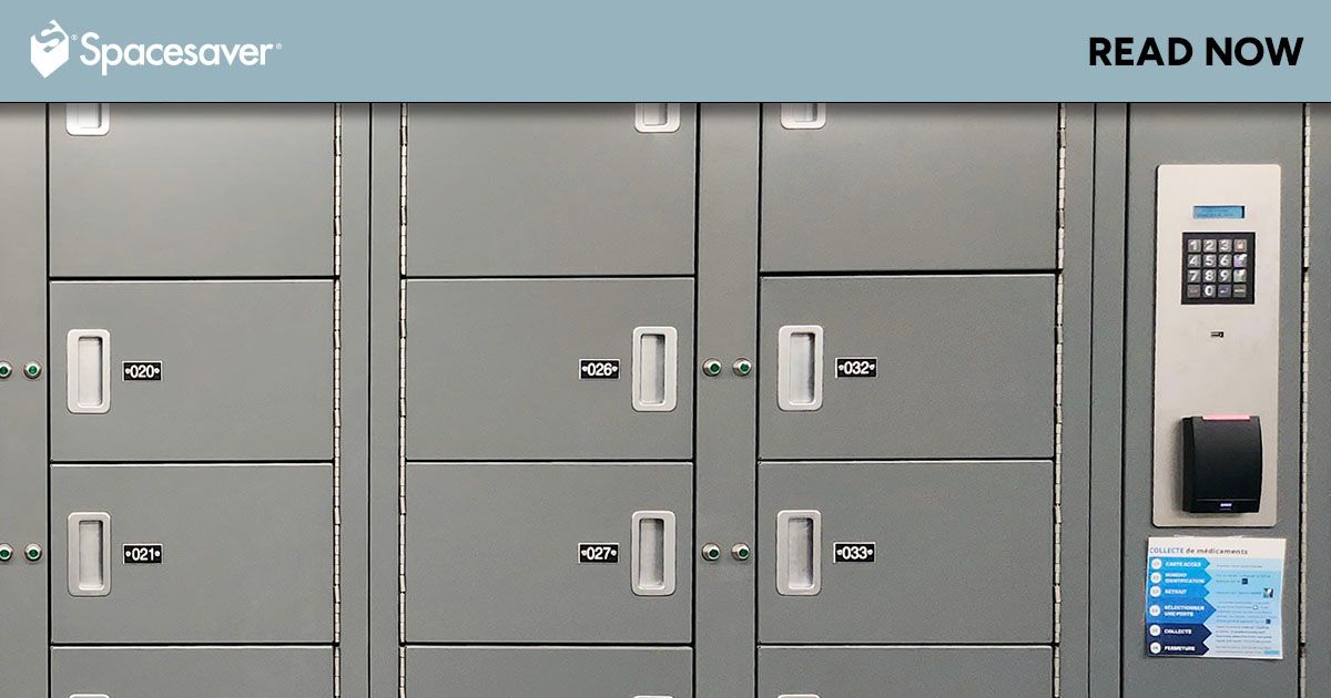 Spacesaver’s Proven Smart Lockers