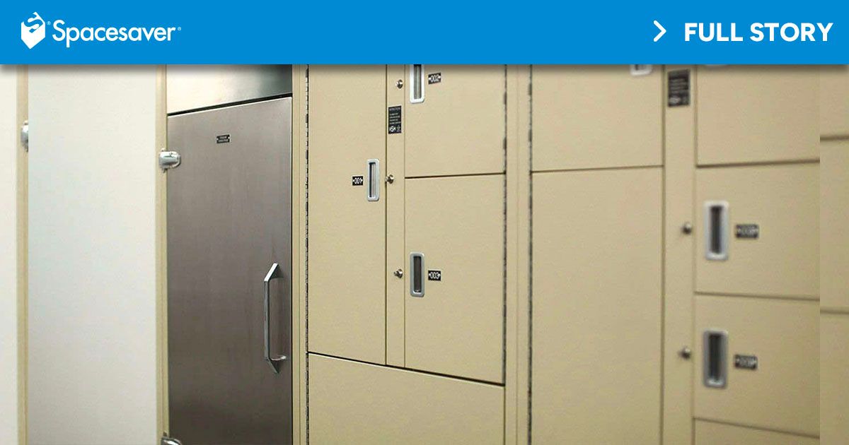 Temporary Evidence Storage at Bensalem PD | Spacesaver.com